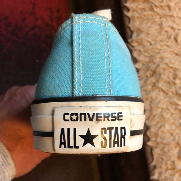 Converse | Other | Converse Light Blue All Star Sneakers | Poshmark